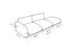 Bellus Upholstery Modular Sofa Open End - Intuition Decor