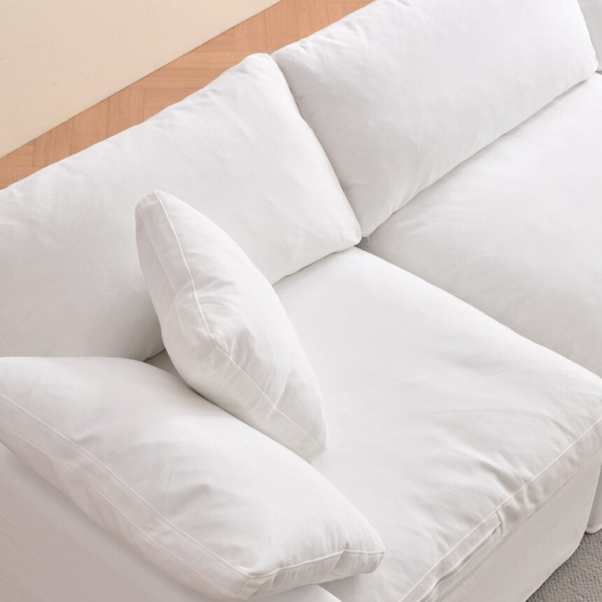 Bellus Upholstery Modular Sofa V Shape 5 Pieces - Intuition Decor