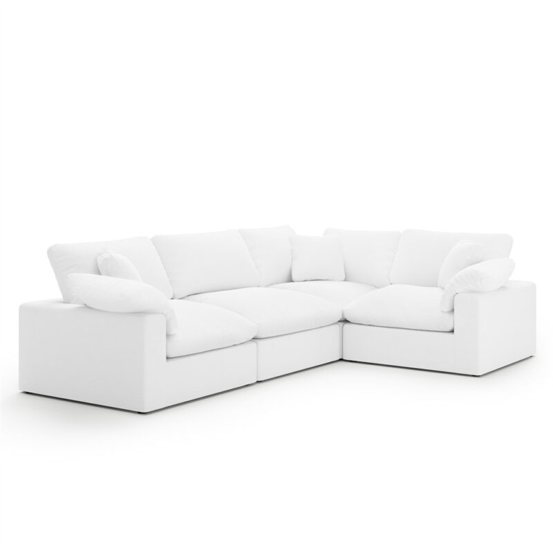 Nubes Cloud Classic 5-Piece Closed Modular Sofa - Intuition Decor